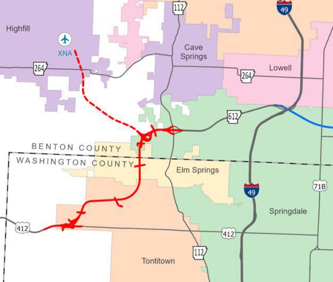 Springdale Northern Bypass and XNA Connector Update – June 2024 – Urban ...